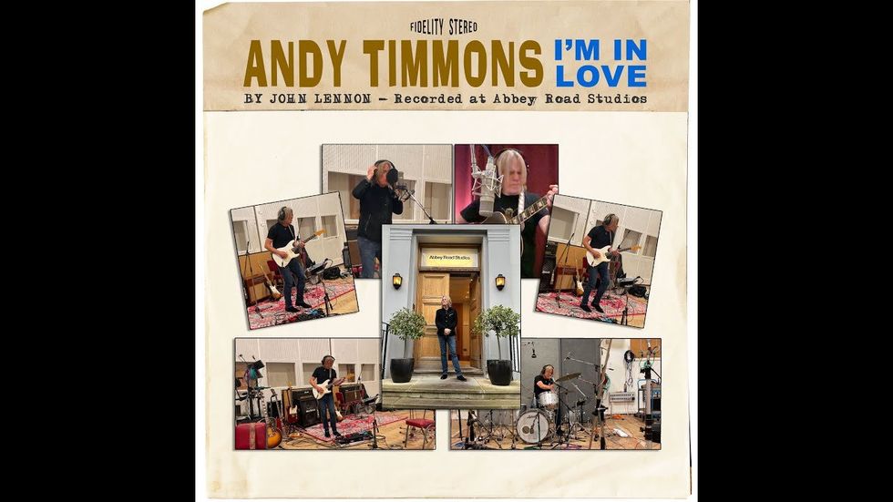 Andy Timmons records rare Lennon/McCartney song "I'm In Love" at Abbey ...