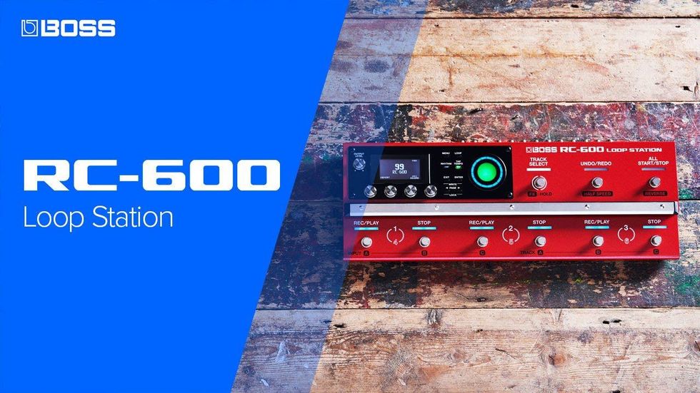 BOSS RC-600 Loop Station – Next-Generation floor-based Looper Pedal ...