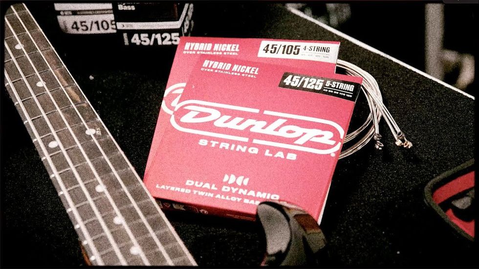 Dunlop Dual Dynamic Hybrid Nickel Bass Strings | The Best Of Both ...