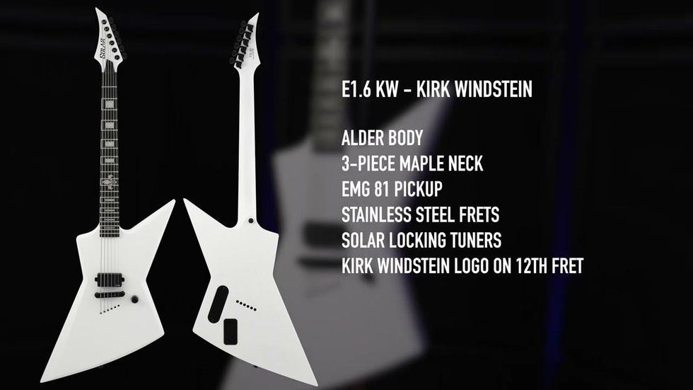 E1.6 KW - Kirk Windstein Signature Model - Premier Guitar