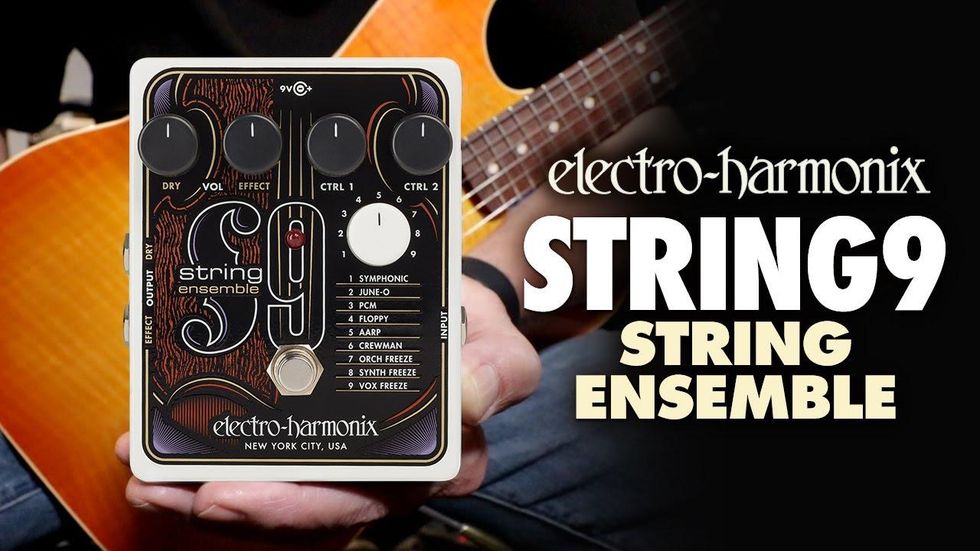 Electro-Harmonix STRING9 String Ensemble (EHX Pedal Demo Bill Ruppert ...