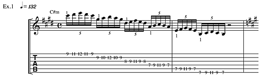 Advanced Picking Lines - Premier Guitar