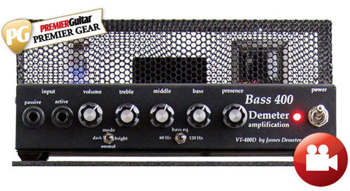 Demeter Bass 400 Amp and BSC-310 Cab Review - Premier Guitar | The best ...