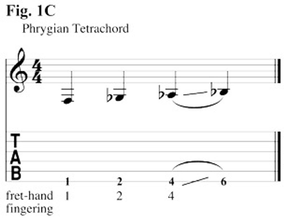 The Modes, part 5: Tetrachords - Premier Guitar