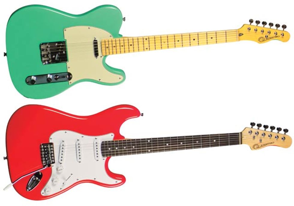 Saga Introduces New Line of Gladiator Guitars - Premier Guitar
