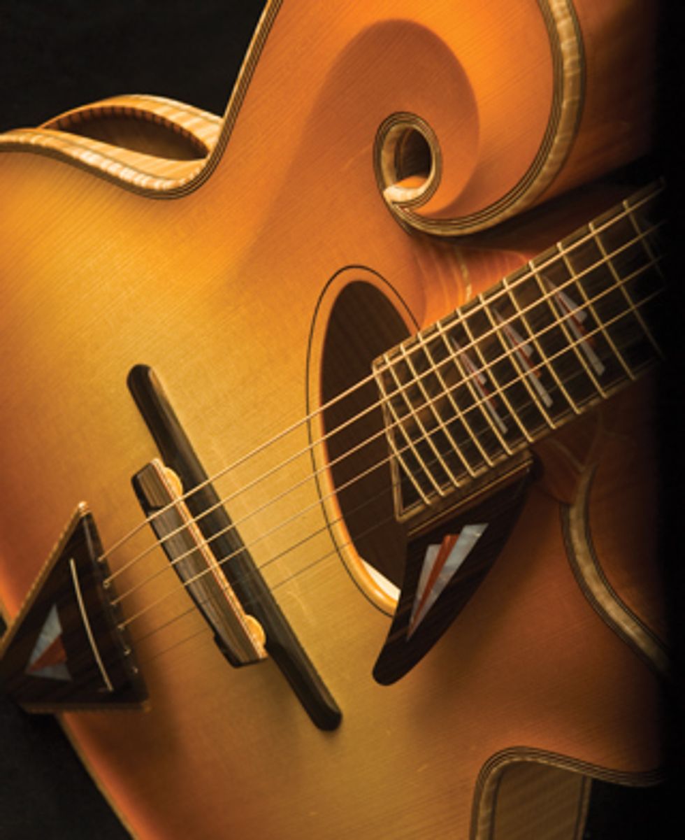 Builder Profile: John Monteleone - Premier Guitar | The best guitar and ...