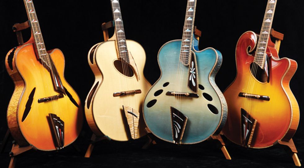 Builder Profile: John Monteleone - Premier Guitar | The best guitar and ...