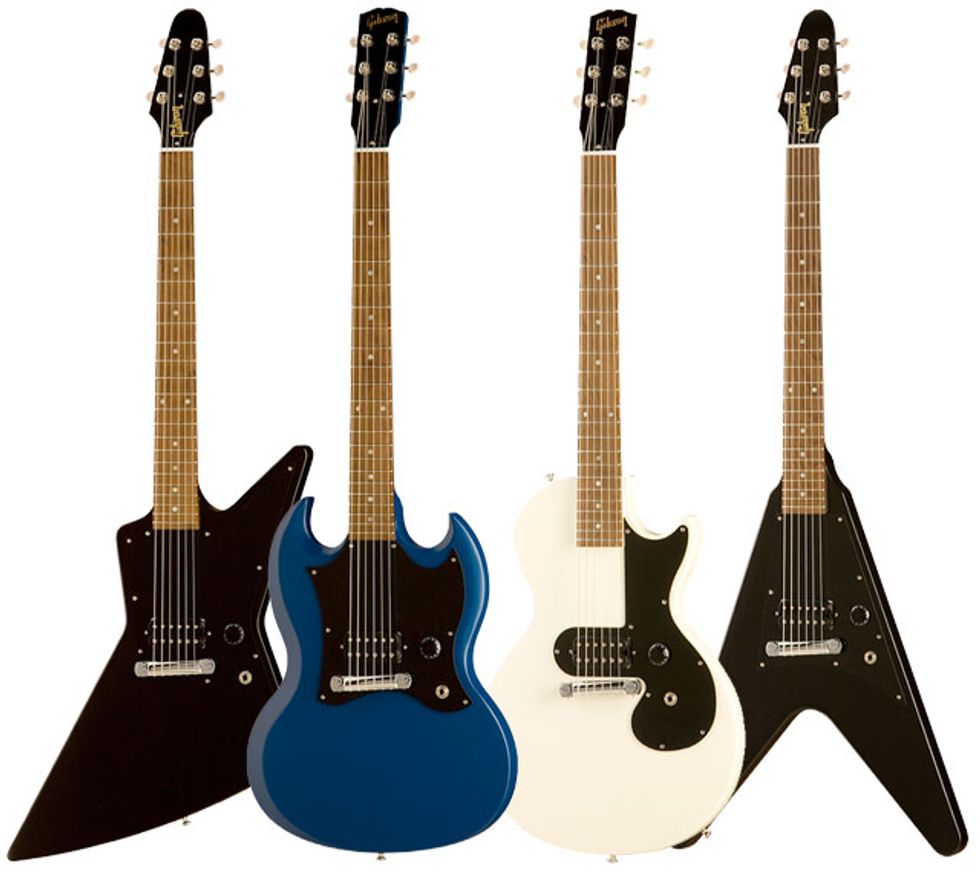 Gibson Introduces New Melody Maker Les Paul Sg Explorer And Flying V Premier Guitar The