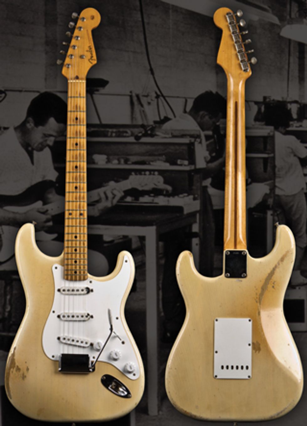 1955 Fender Stratocaster Serial #7589 - Premier Guitar