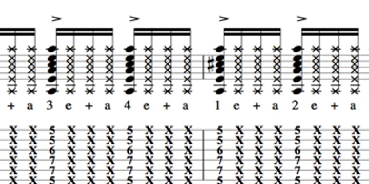Rhythm Rules: 16th-Note Accents - Premier Guitar | The best guitar and ...