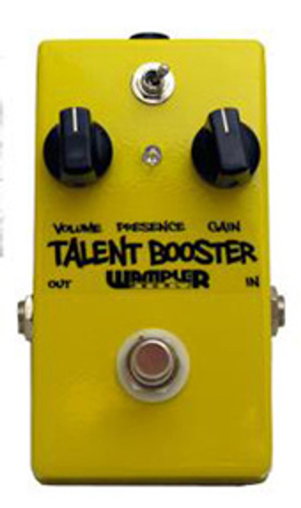 Wampler Pedals Releases Talent Booster Pedal - Premier Guitar Wampler Pedals Releases Talent Booster Pedal - Premier Guitar