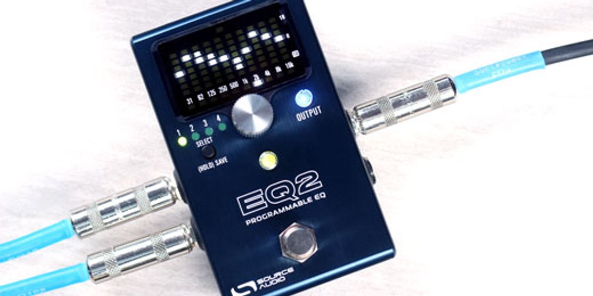 Source Audio Announces the EQ2 Programmable Equalizer - Premier Guitar