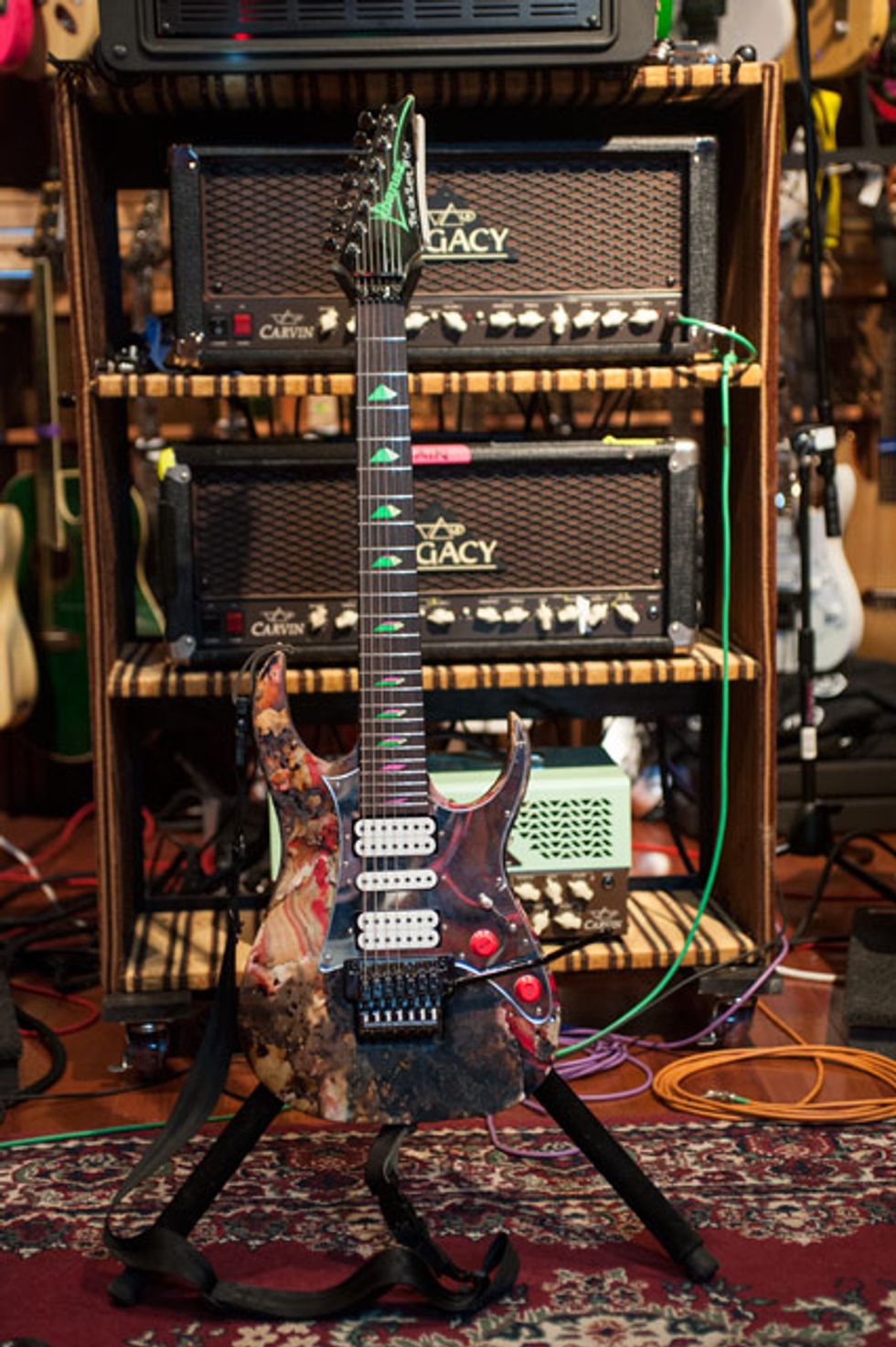 GALLERY: Inside Steve Vai's Harmony Hut Studio - Premier Guitar