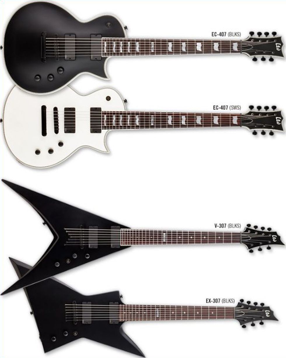 ESP Announces 7- and 8-String Models for Summer 2011 - Premier Guitar