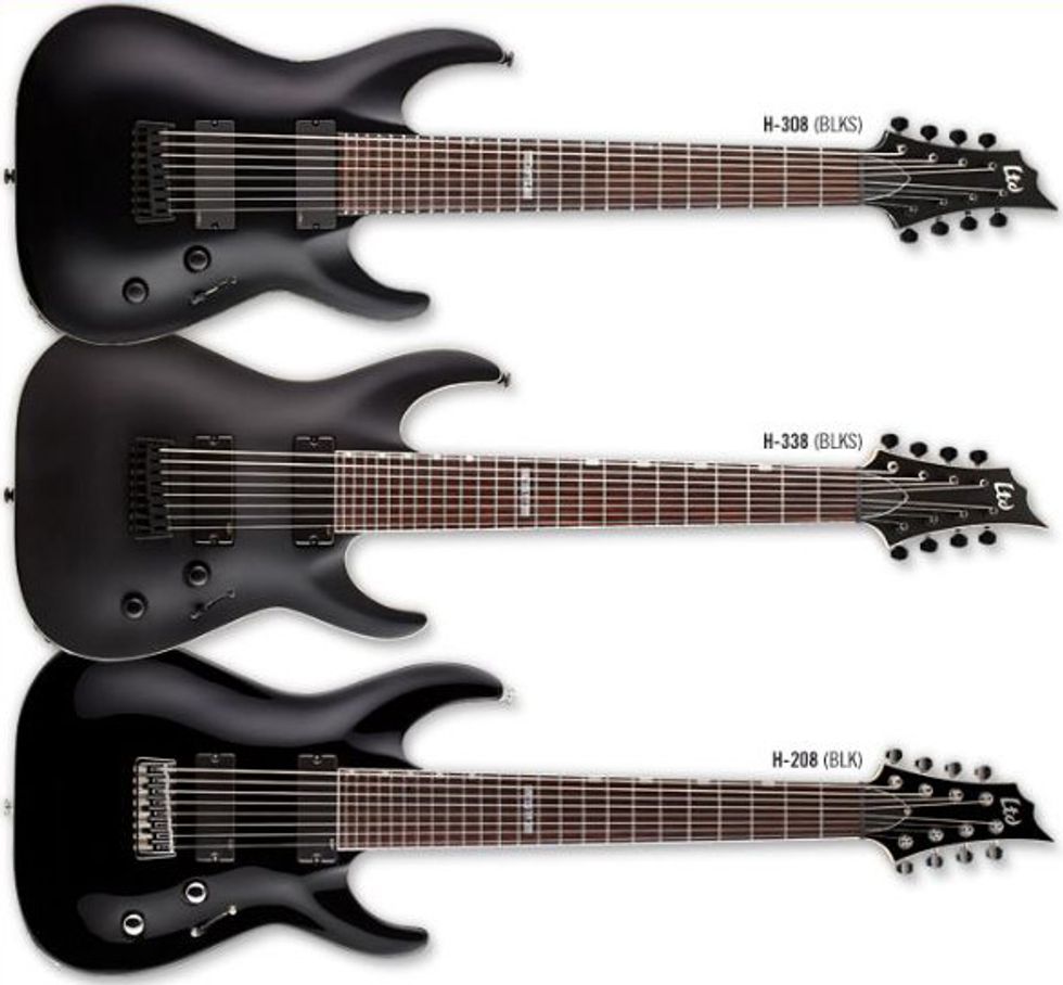 ESP Announces 7- and 8-String Models for Summer 2011 - Premier Guitar