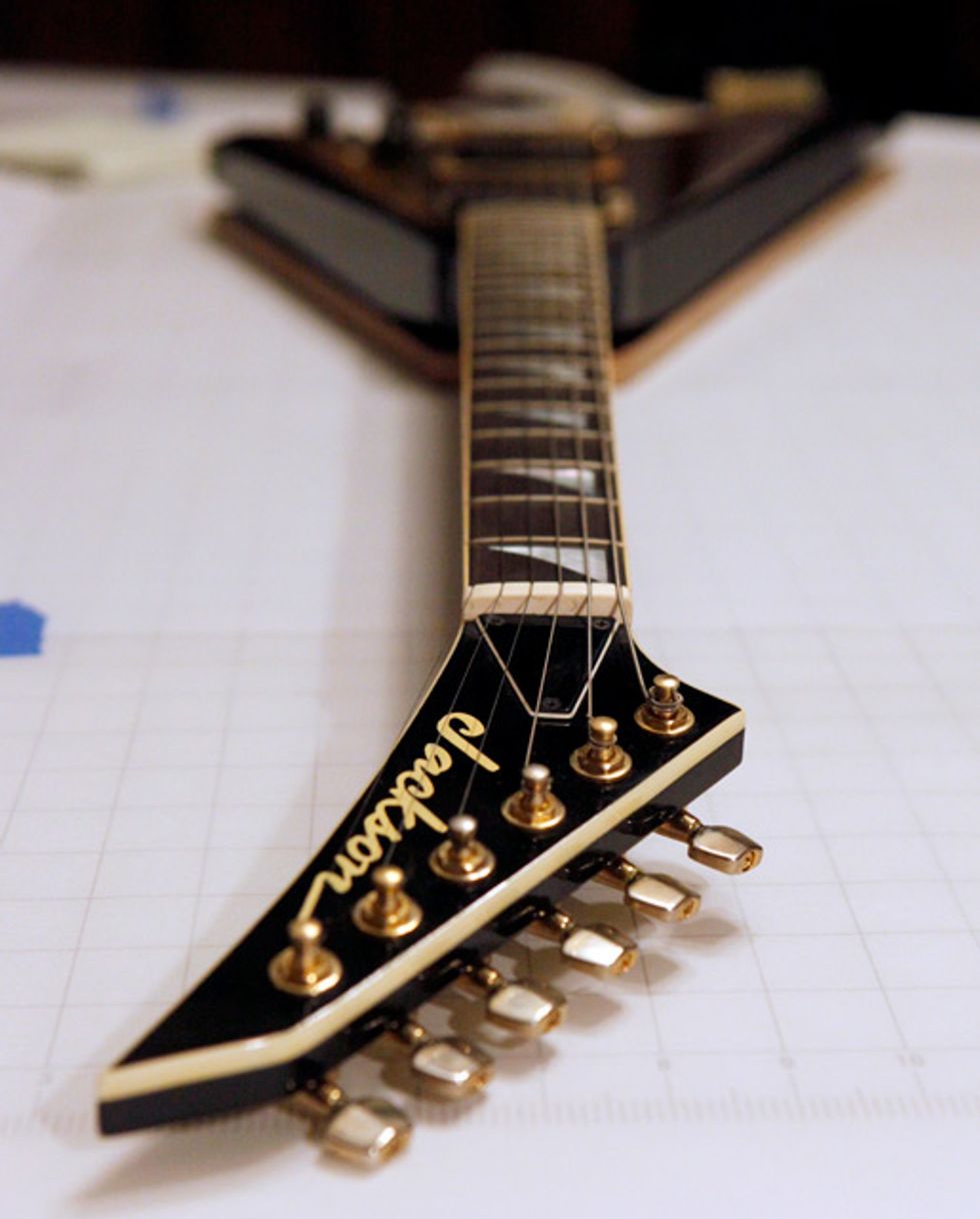 GALLERY: Randy Rhoads' Original Jackson Concorde Vs - Premier Guitar