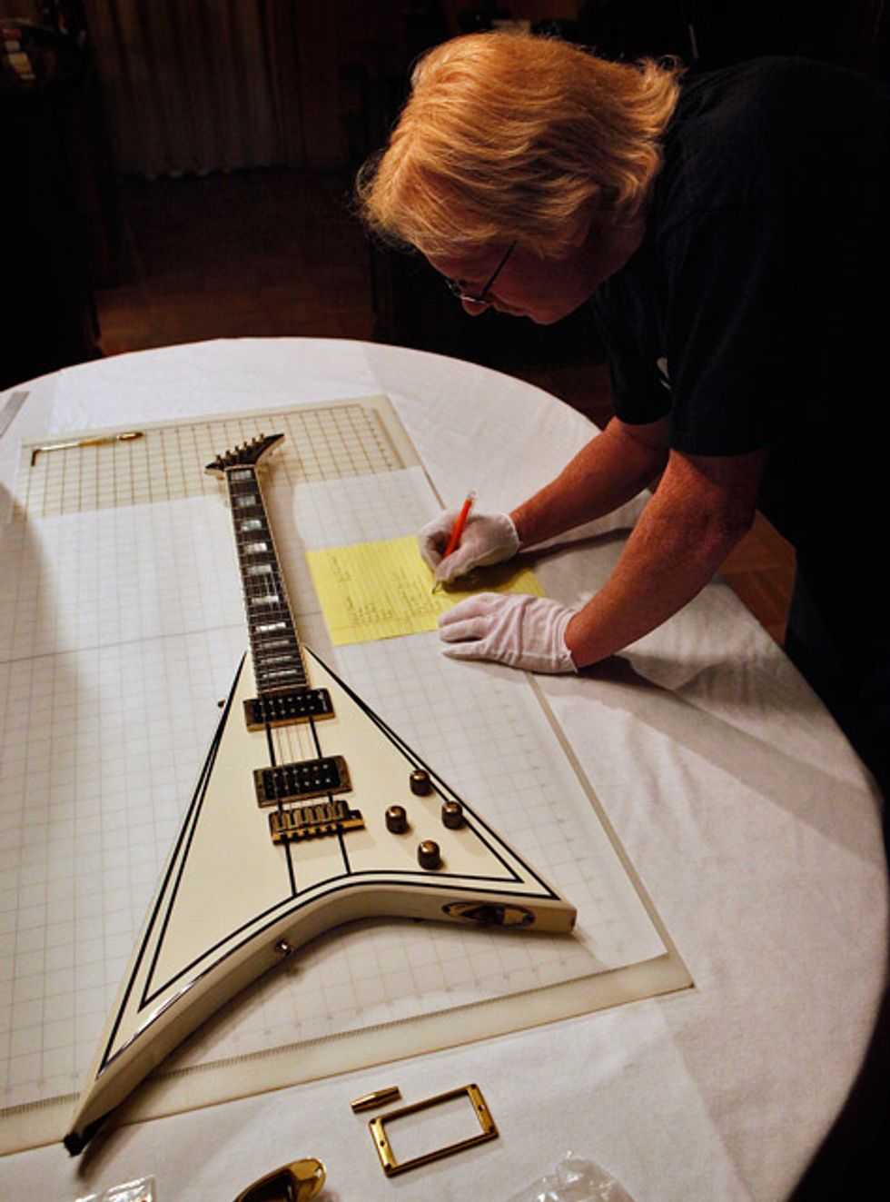GALLERY: Randy Rhoads' Original Jackson Concorde Vs - Premier Guitar