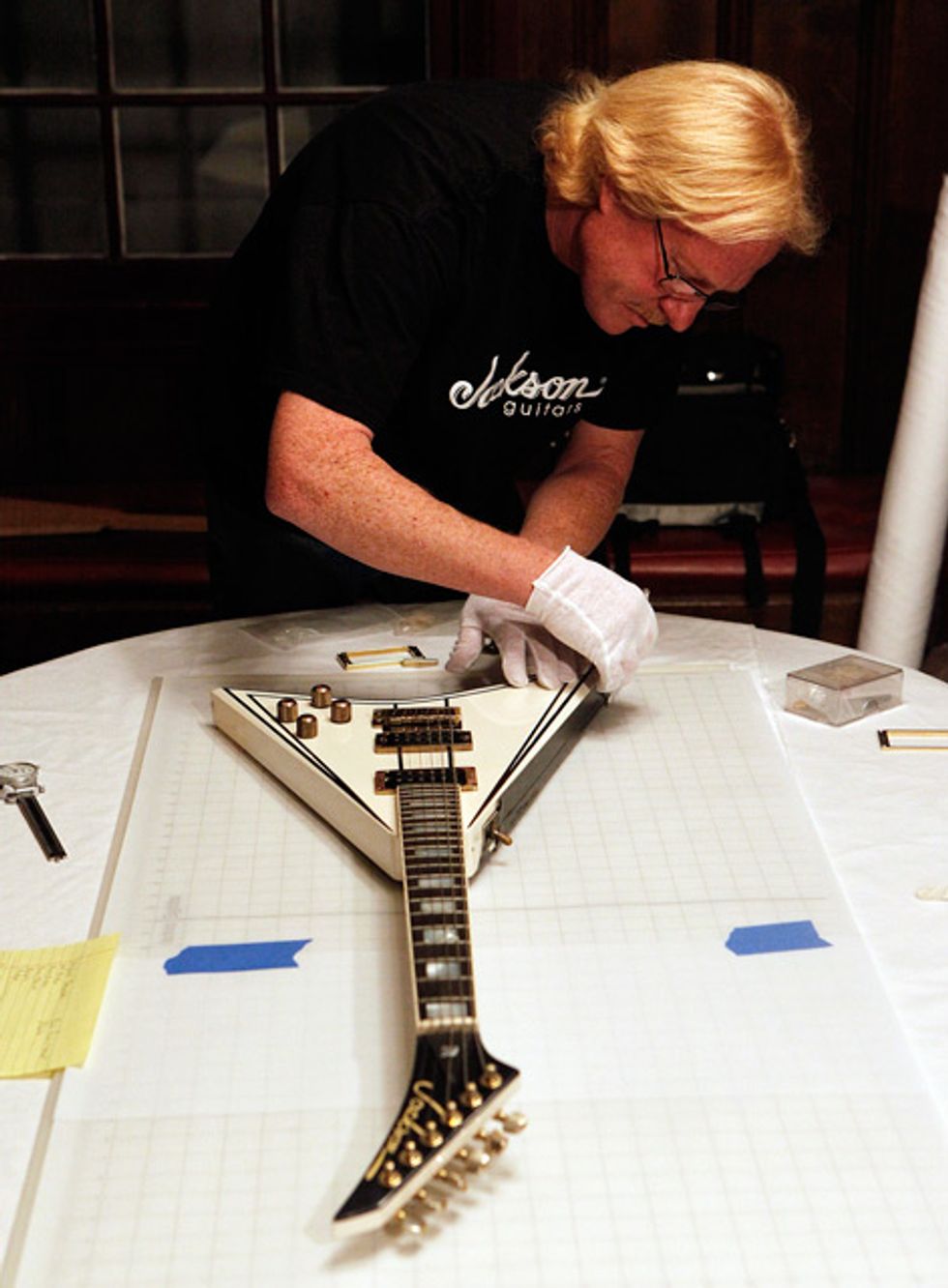 GALLERY: Randy Rhoads' Original Jackson Concorde Vs - Premier Guitar