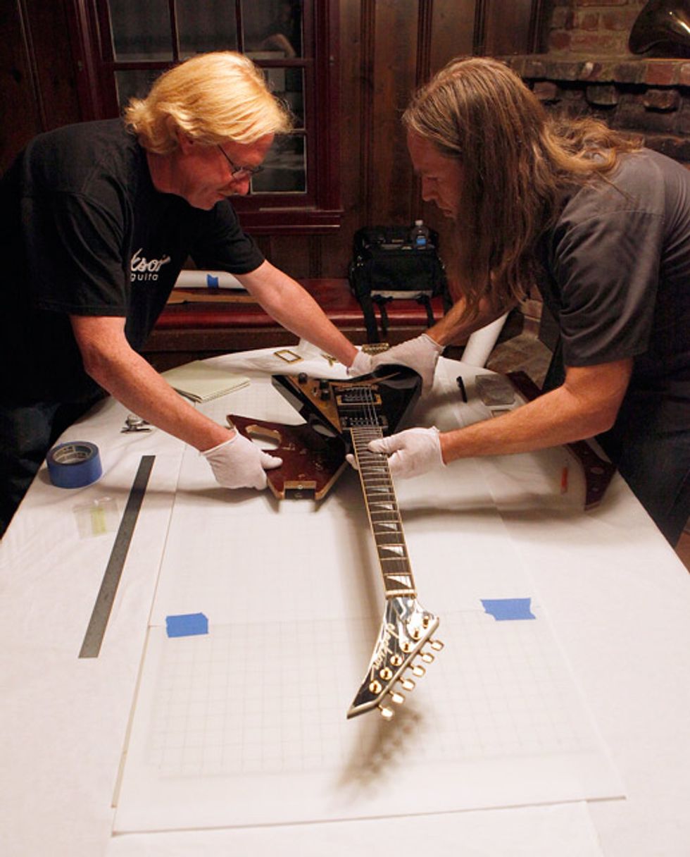 GALLERY: Randy Rhoads' Original Jackson Concorde Vs - Premier Guitar