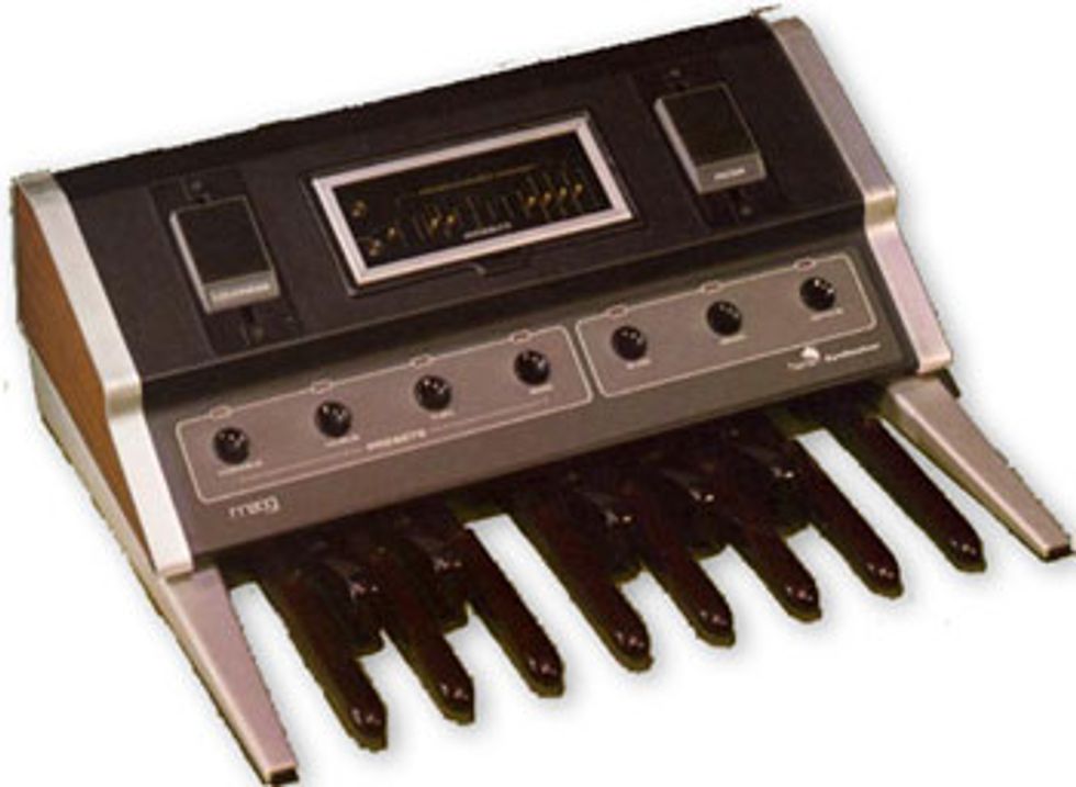 Moog Re-Releases Taurus Bass Pedals - Premier Guitar