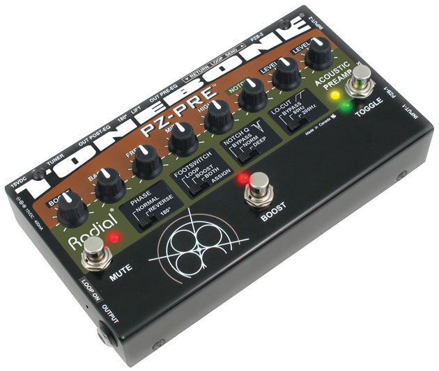 Piezo preamplifier analog device ic - paseomni