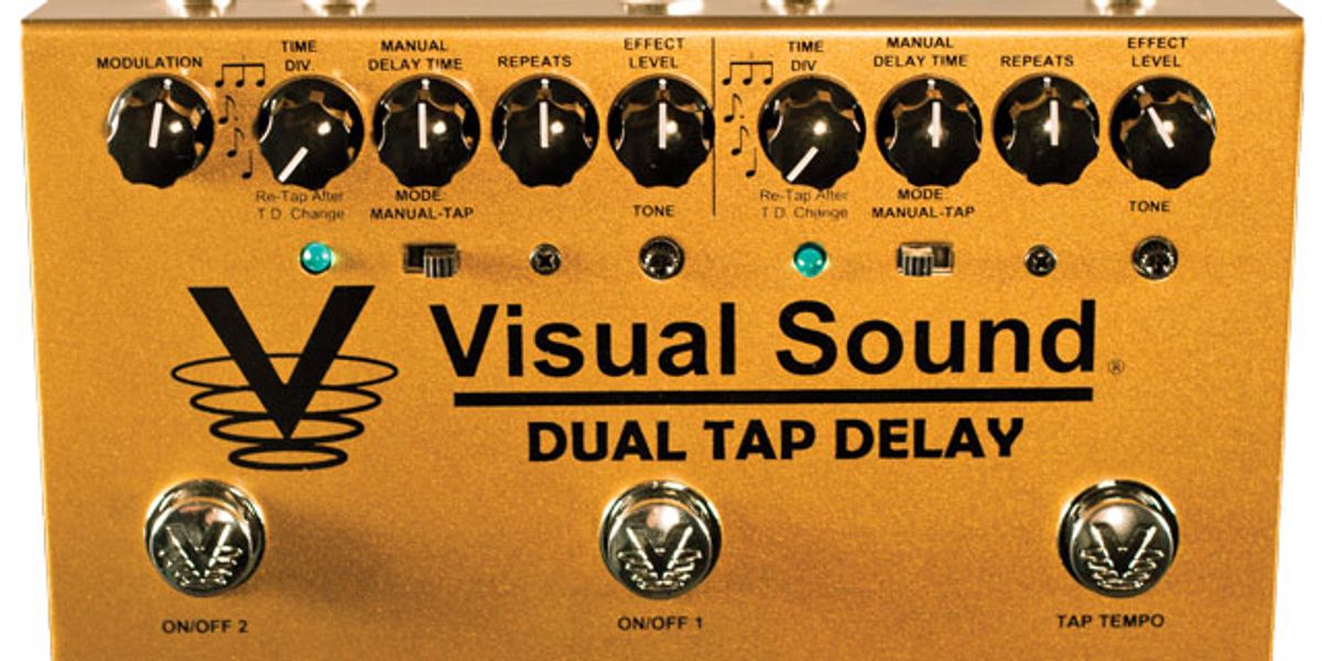Visual Sound Dual Tap Delay Pedal Review - Premier Guitar | The best ...