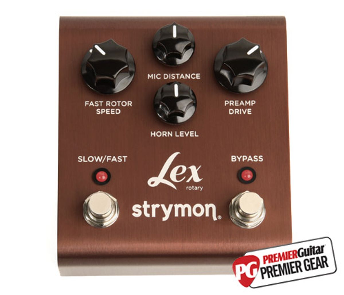 Strymon Lex Rotary Pedal Review - Premier Guitar