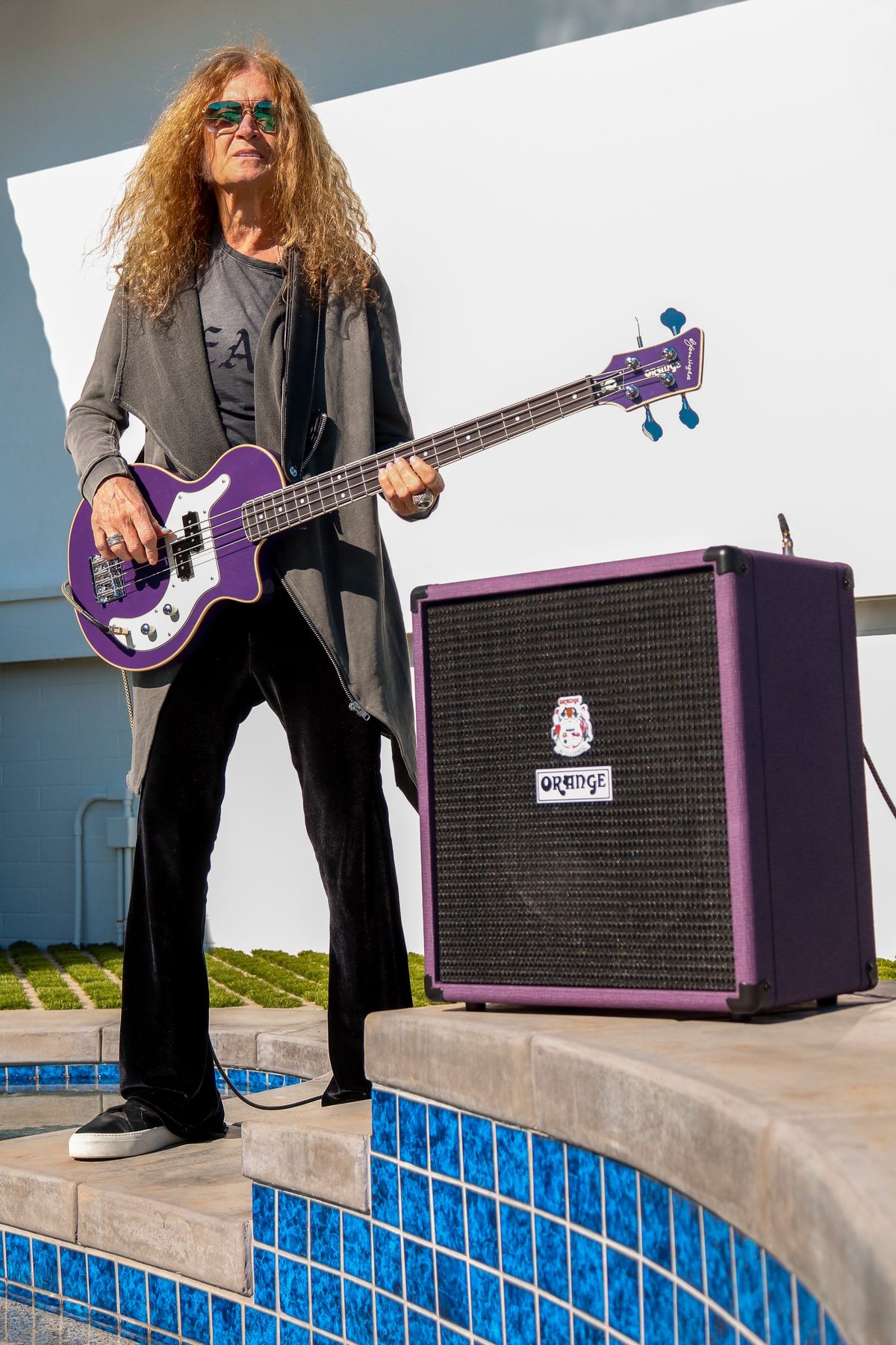 Orange Amps Launch the Glenn Hughes Signature Purple O Bass - Premier ...