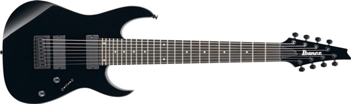 Ibanez Introduces RG8 8-String Electrics - Premier Guitar