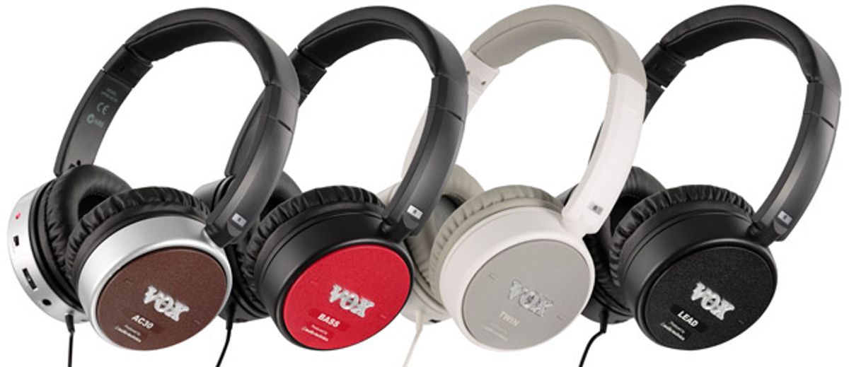 VOX Announces the New Amphones Headphones - Premier Guitar
