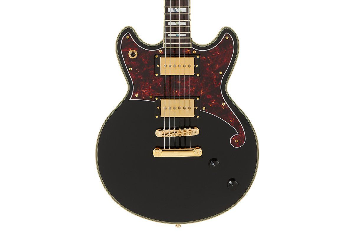D'Angelico Eric Krasno Signature Deluxe Brighton Electric Guitar - Solid Black, Sweetwater ...