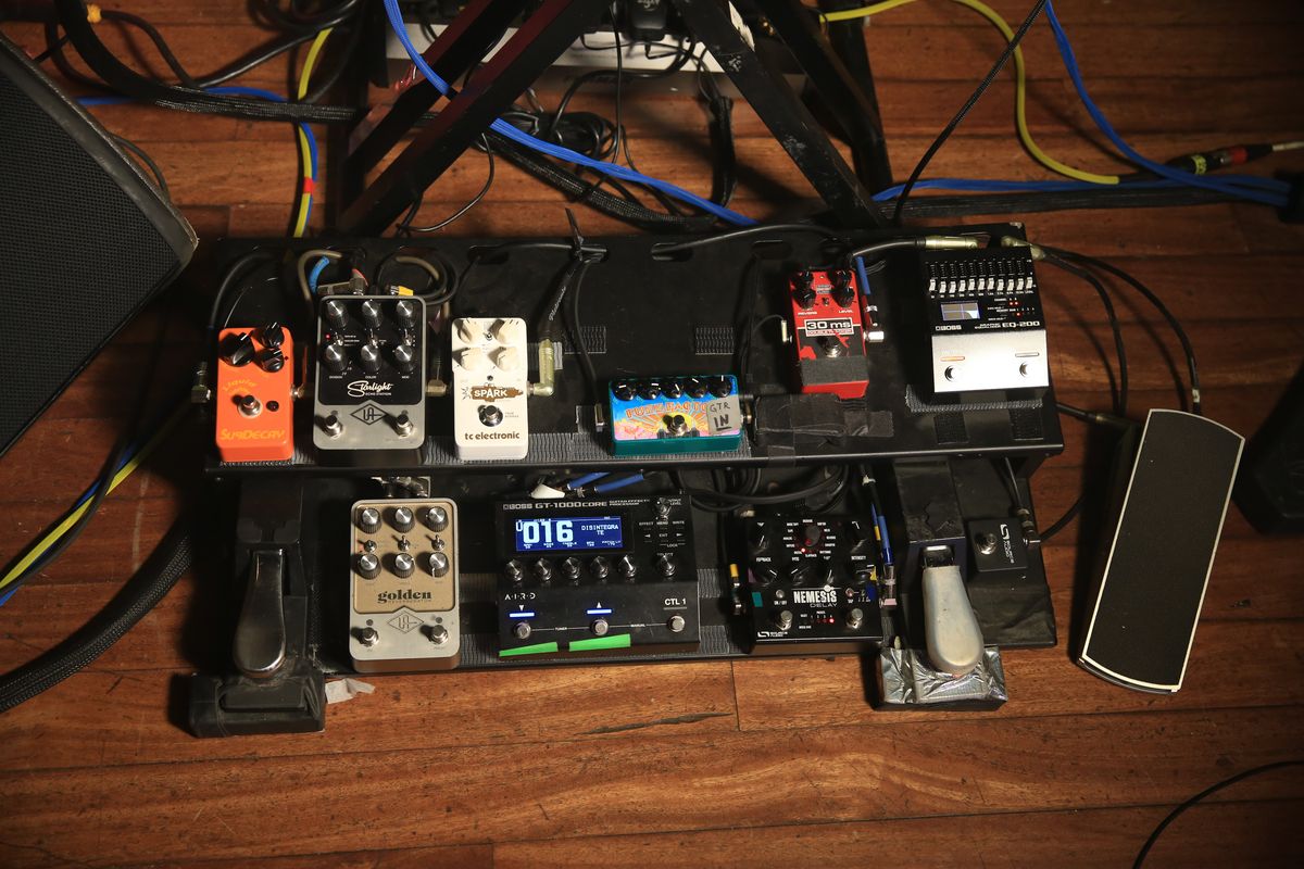 Steven Drozd's Pedalboard - Premier Guitar