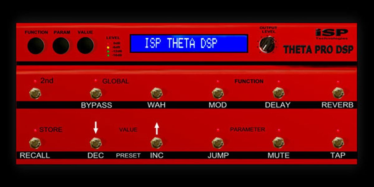 ISP Technologies Introduces the Theta Pro DSP - Premier Guitar