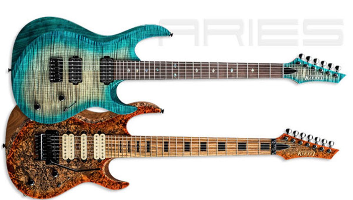 Kiesel Guitars Announces the Aries A6 and Aries A7 - Premier Guitar