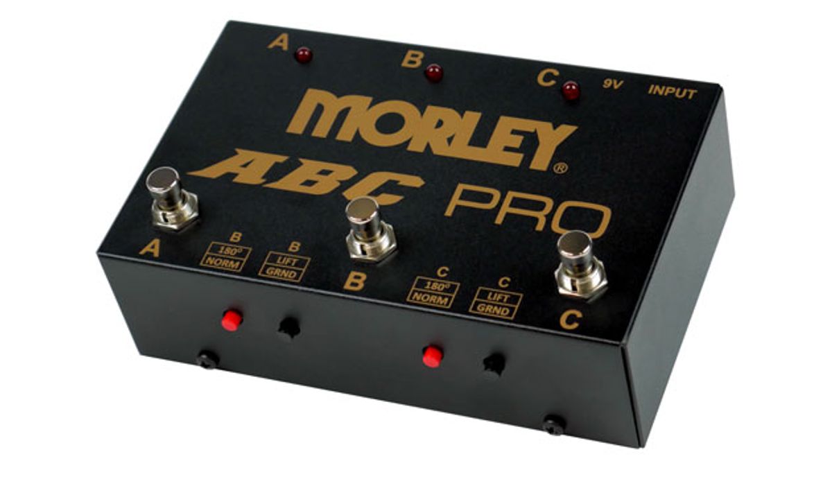 Morley Unveils the ABY Pro and ABC Pro Selectors - Premier Guitar