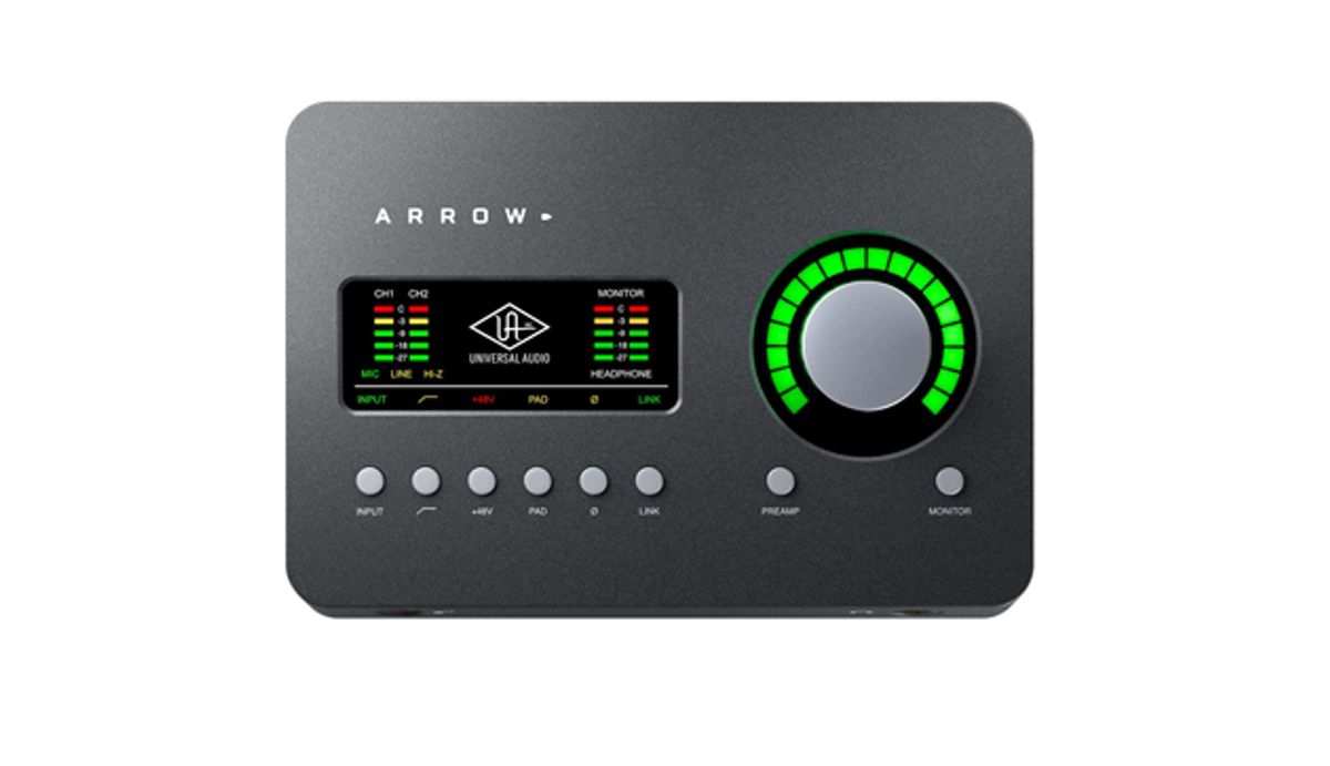 Universal Audio Releases Arrow Desktop Interface - Premier Guitar