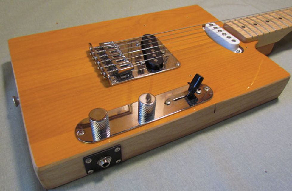 Giving a Squier Tele the Cigar-Box Treatment - Premier Guitar