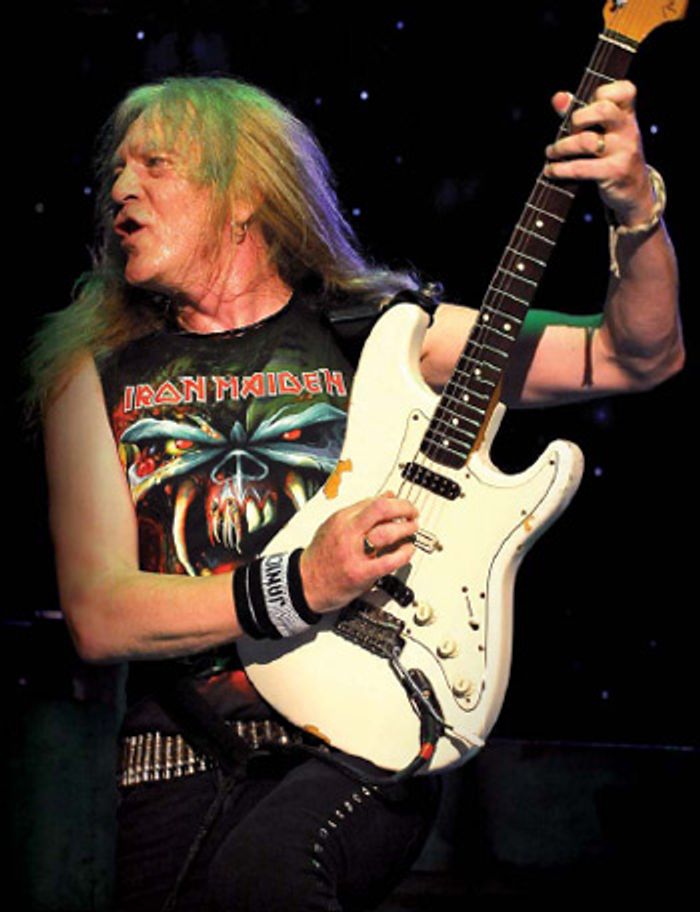 Young Dave Murray Iron Maiden