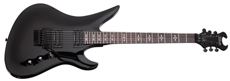 Zacky V Logo Schecter Left Handed Zacky Vengeance 6661 Electric Guitar