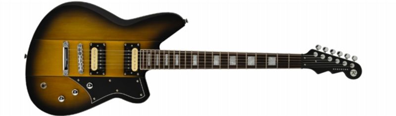 Reverend Guitar Logo Reverend Descent W Midnight Black (B Stock)