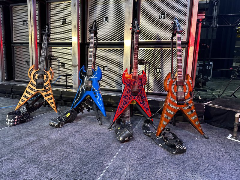 Zakk Wylde Dimebag Darrell 11 X 14 Brothers In Arms Custom Giving