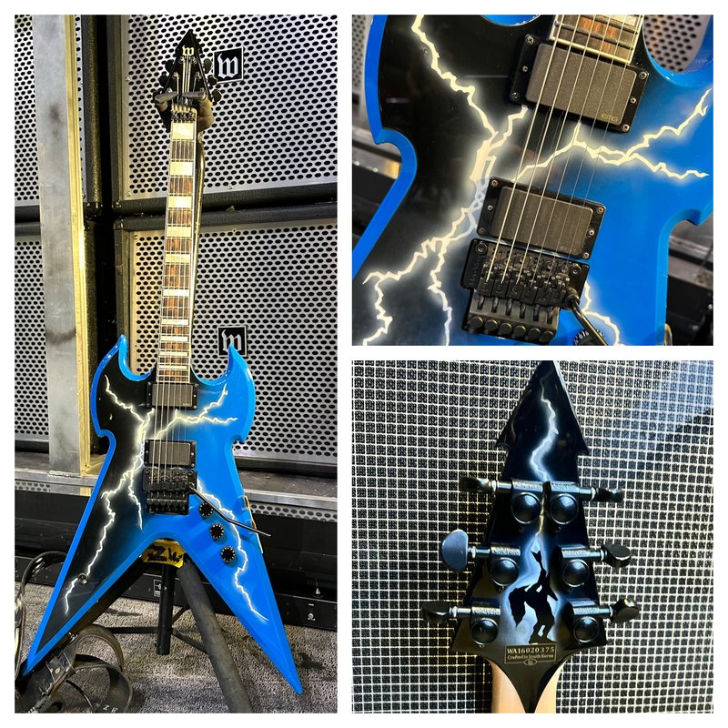 Zakk Wylde Dimebag Darrell 11 X 14 Brothers In Arms Custom Giving