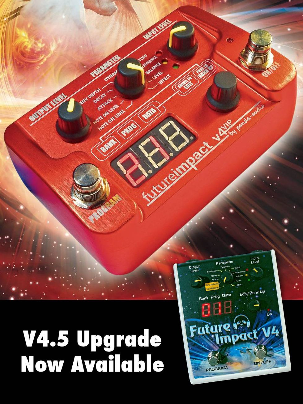 Panda Audio Unveils Future Impact V4.5 Upgrade To Bass Synth Pedals ...