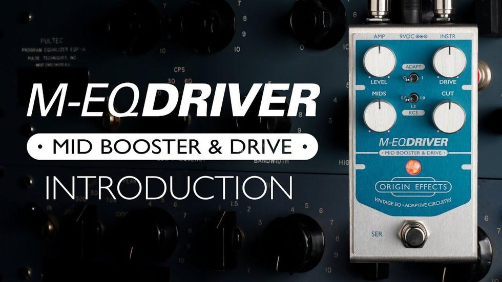 Introducing... M-EQ DRIVER || Mid Booster & Drive - Premier Guitar