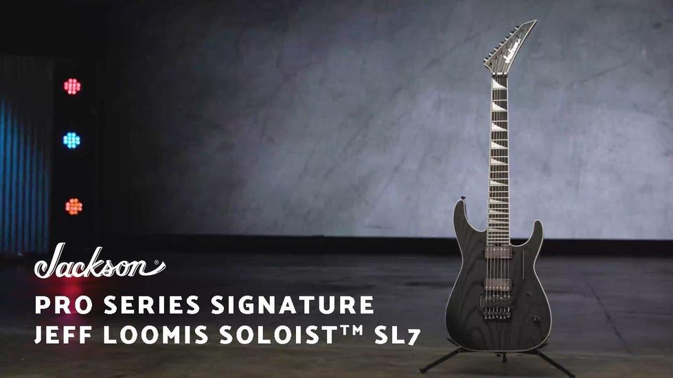 Jeff Loomis Introduces His New Signature Jackson Pro Series Soloist SL7 ...