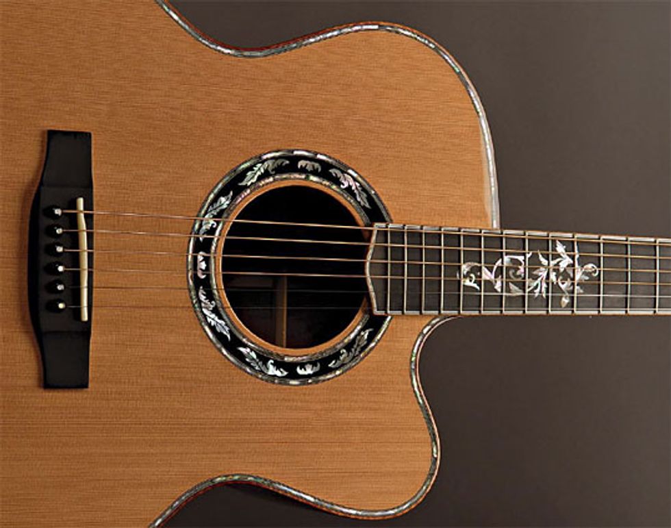 Magnum Opus J-6250WC Jumbo Cutaway - Premier Guitar