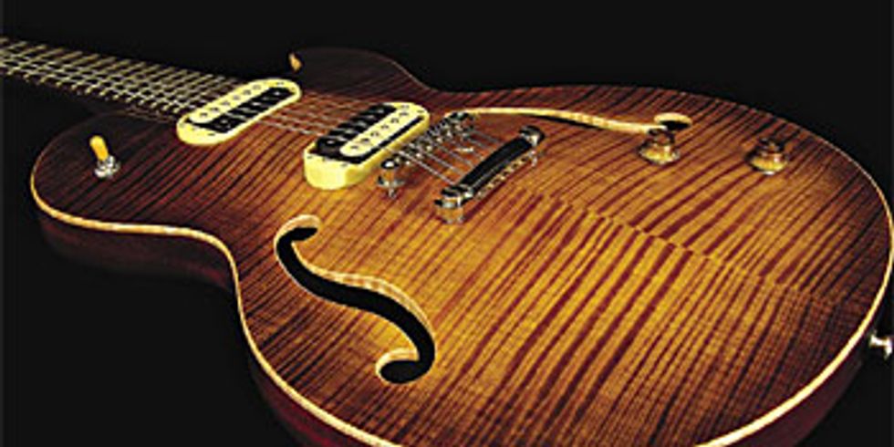 Robin Savoy Dolphin Classic Semi-Hollowbody Guitar - Premier Guitar